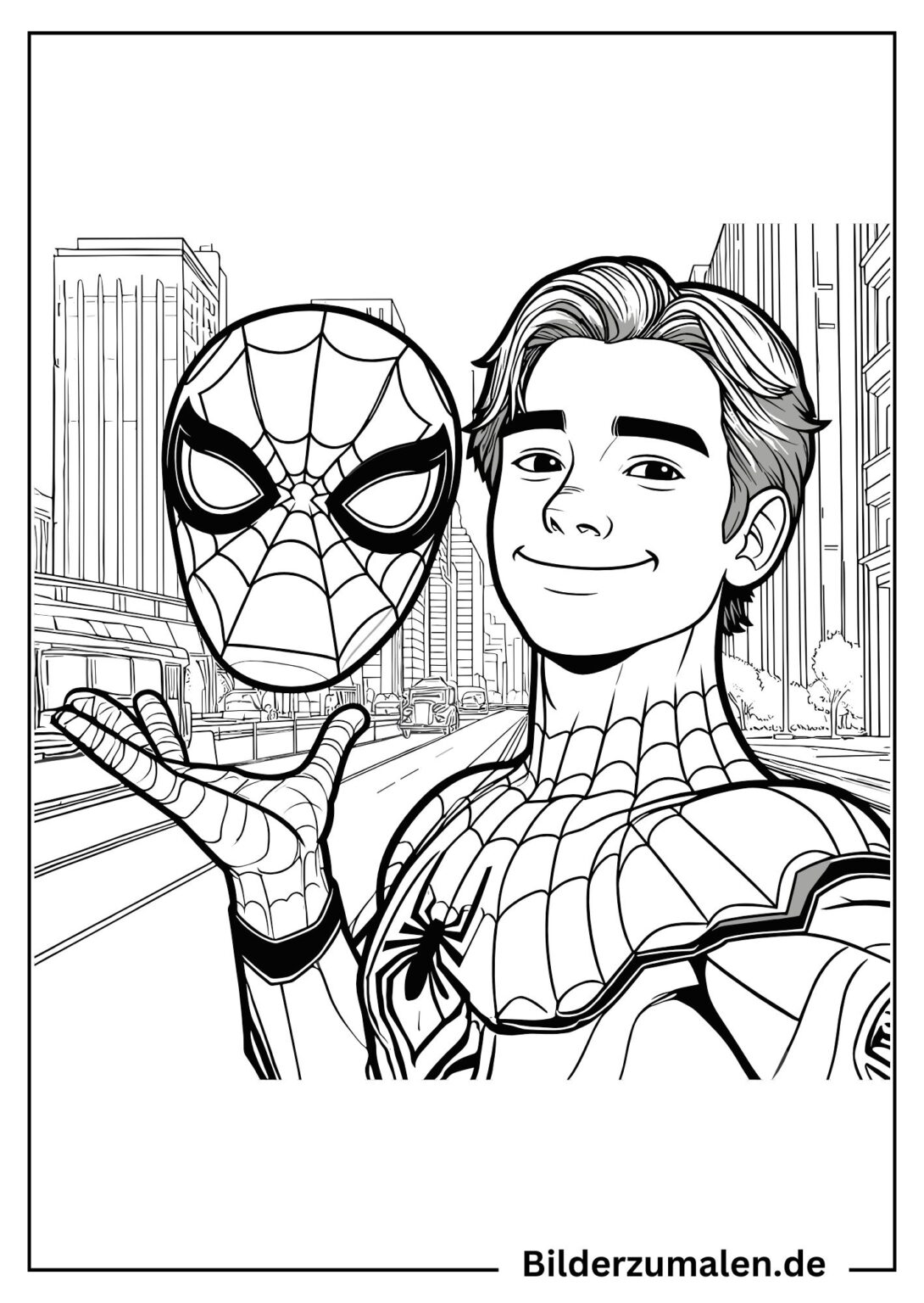 12 Kostenlose Spiderman Ausmalbilder Zum Ausdrucken